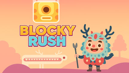Blocky Rush - Play Online